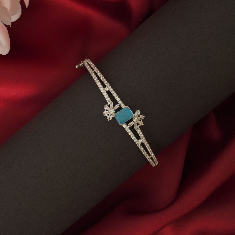 Buy Niscka Sky Blue Luxury Bracelet Online