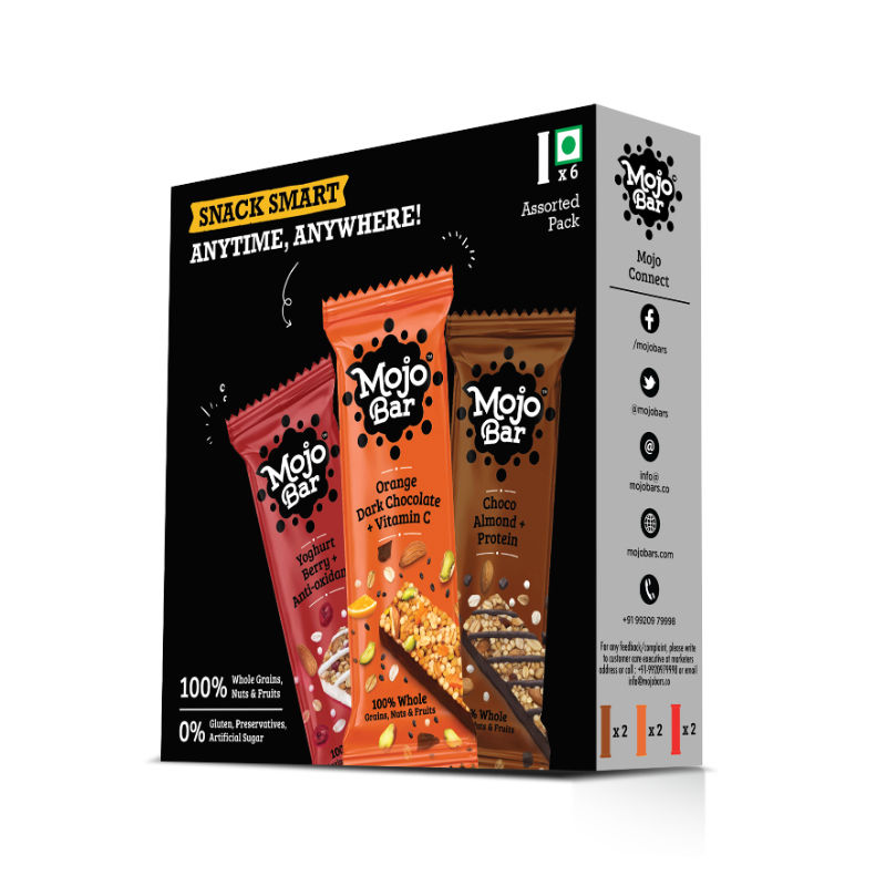 Buy Mojo Bar Variety - Pack Of 6 Online