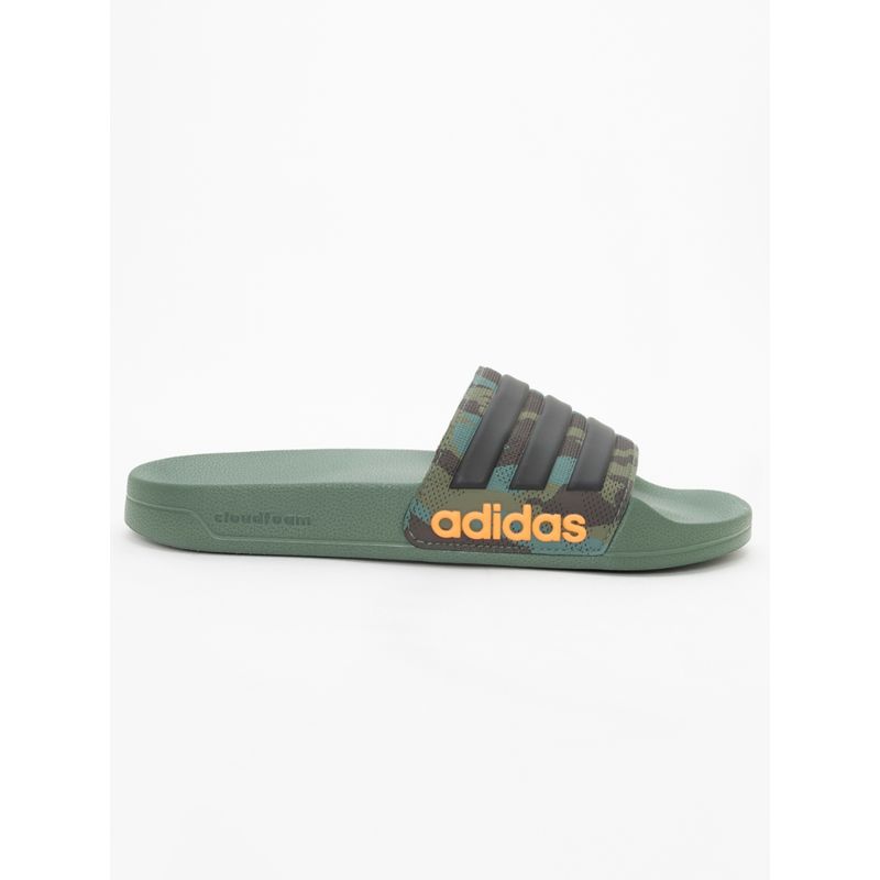 Buy adidas Adilette Shower Unisex Olive Swim Slides Online