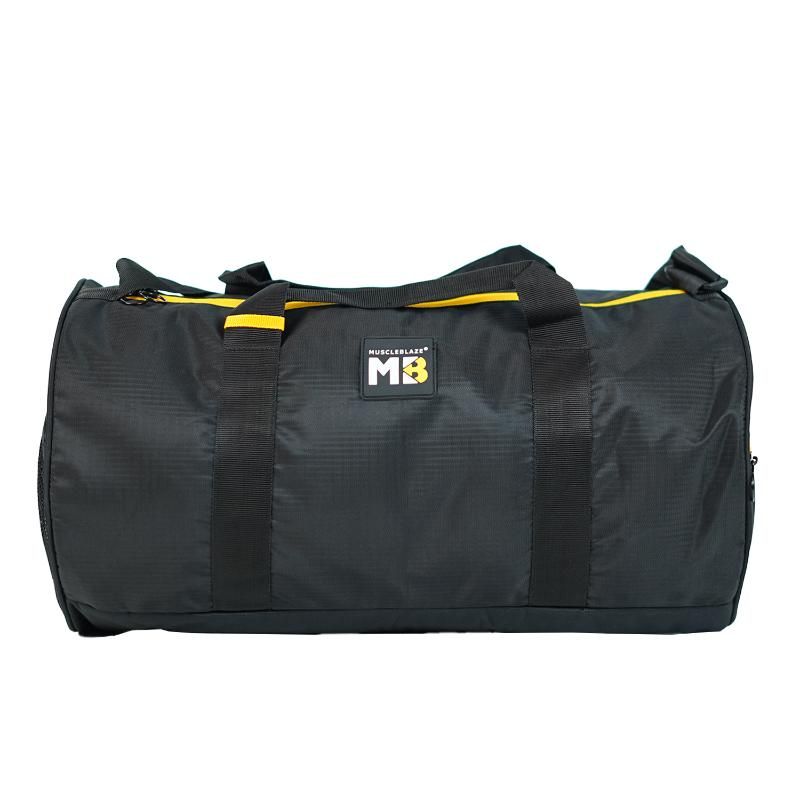 Buy MuscleBlaze Large Gym Duffle Bag - Black Online