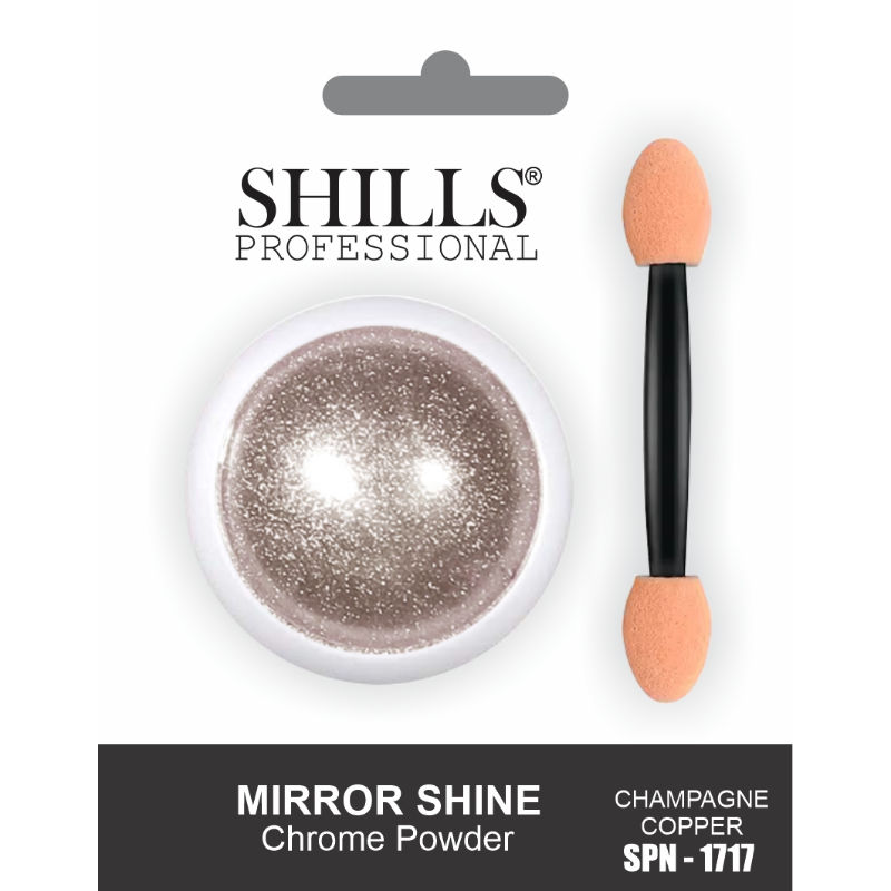 Buy Shills Professional Mirror Shine Nail Chrome Powder Silver Online