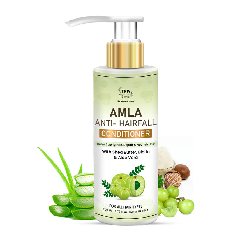 TNW The Natural Wash Amla Anti-Hairfall Conditioner with Shea Butter ...