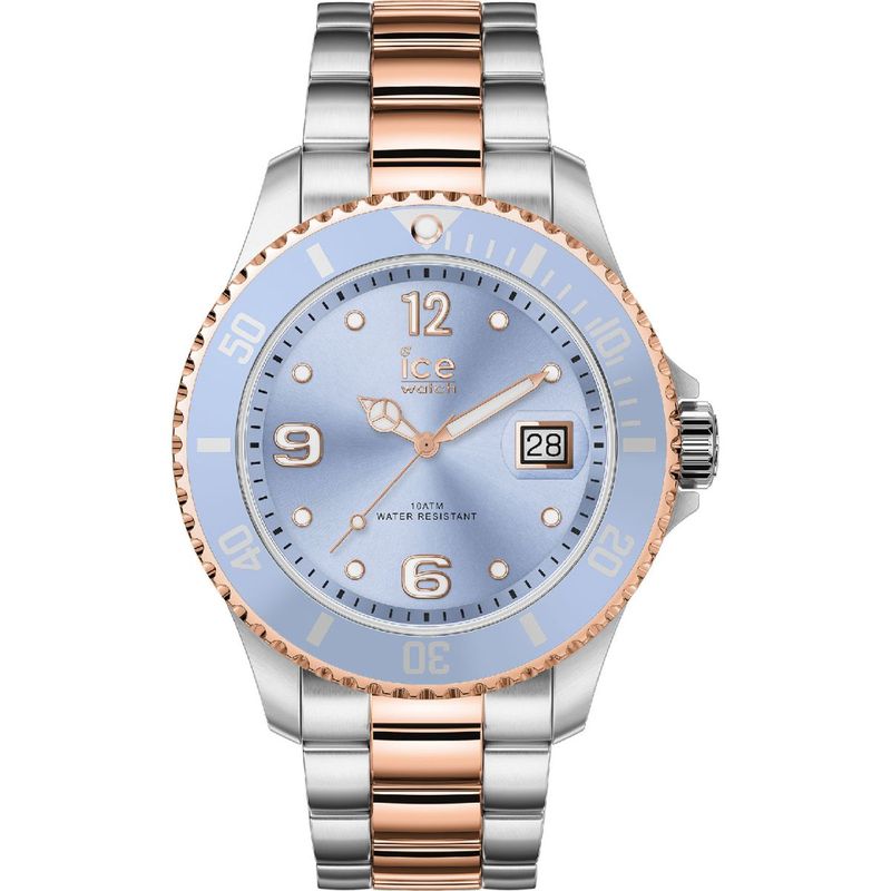 Buy Ice-Watch Ice Steel Date Analog Dial Color Blue Women Watch- 16770 ...