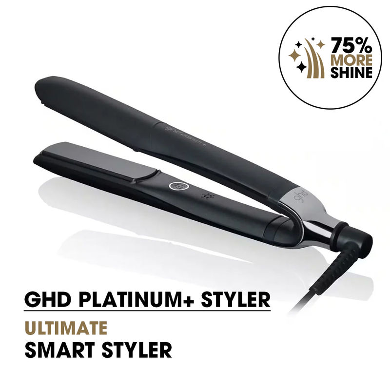Buy GHD Platinum+ Smart Styler In Black- Hair Straightener Online