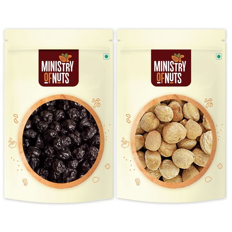 Buy Ministry of Nuts Premium Dried Berries Blueberry & Afghan Apricot ...