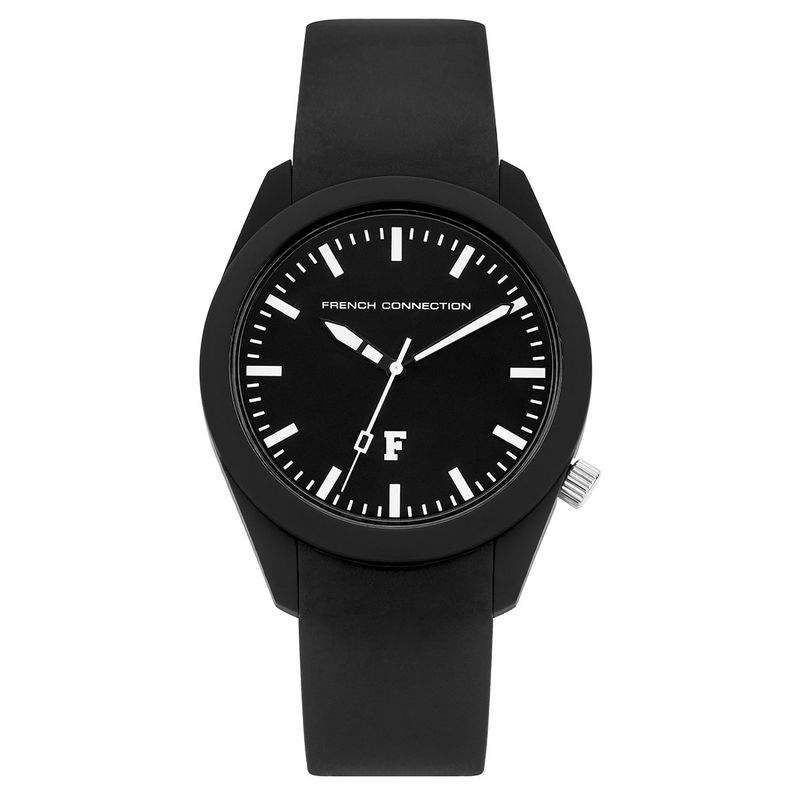 French Connection Analog Black Unisex Watch-FC1297B: Buy French ...