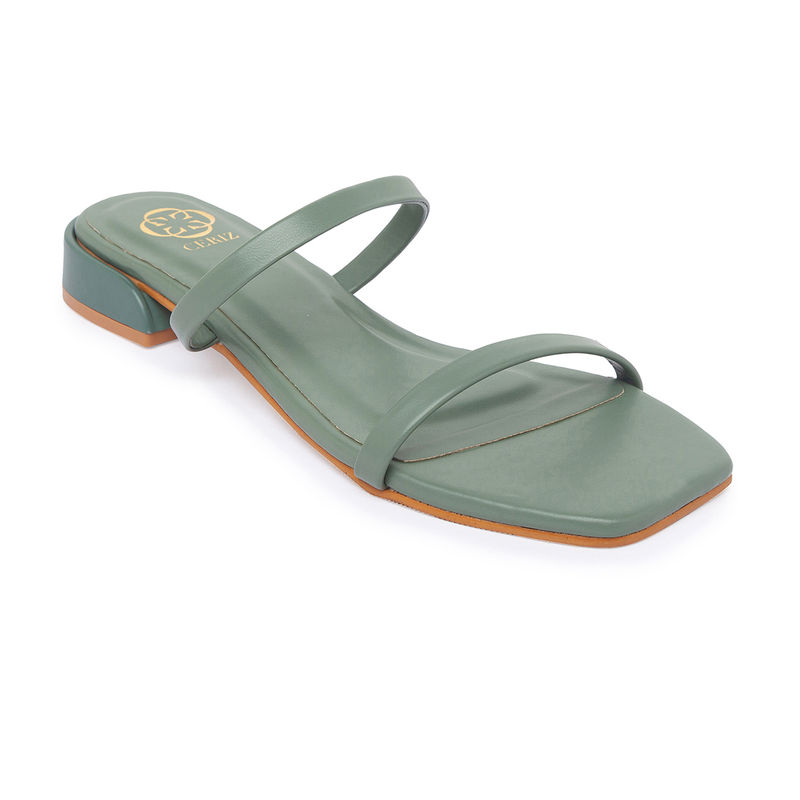 Ceriz Sharon Green Sandals: Buy Ceriz Sharon Green Sandals Online at ...