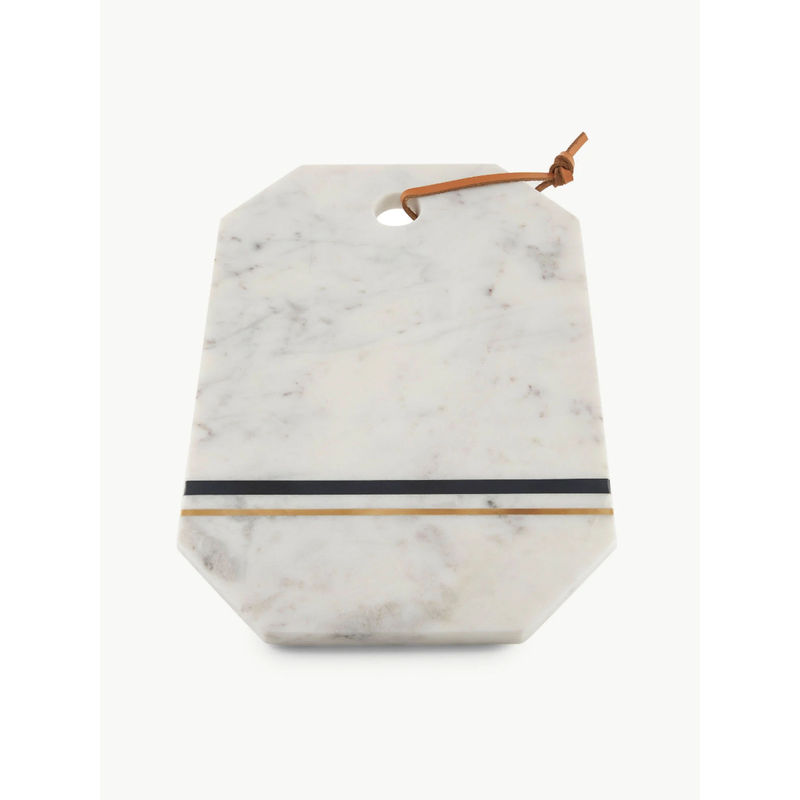 Buy Twig & Twine Auric Marble Octagon Cheese Platter Online