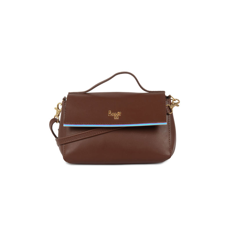 Buy Baggit Rolestar Brown Large Sling Bag Online