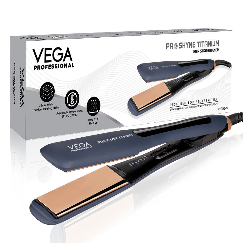 Buy VEGA Professional Pro-Shyne Titanium Hair Straightener Online