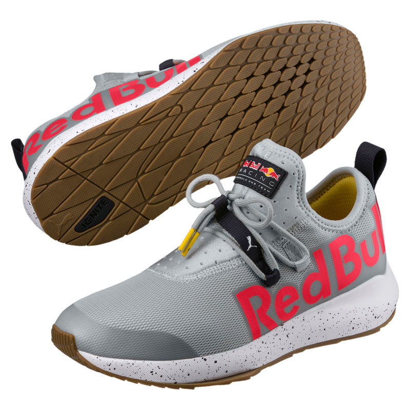 Buy Puma Grey Red Bull Racing Motorsports Evo Cat II Running Shoes (UK ...