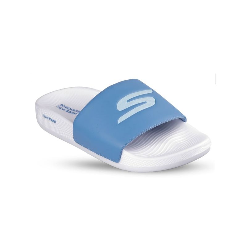 Buy SKECHERS Men Hyper Blue Sliders Online