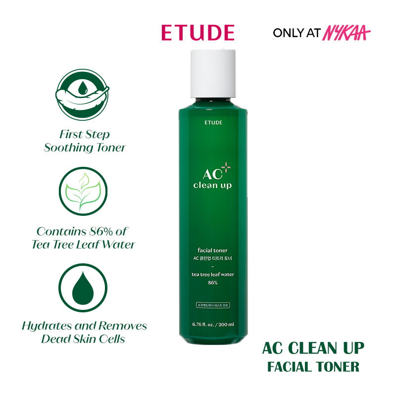 Buy ETUDE Ac Clean Up Facial Toner, For Acne Prone Skin Online