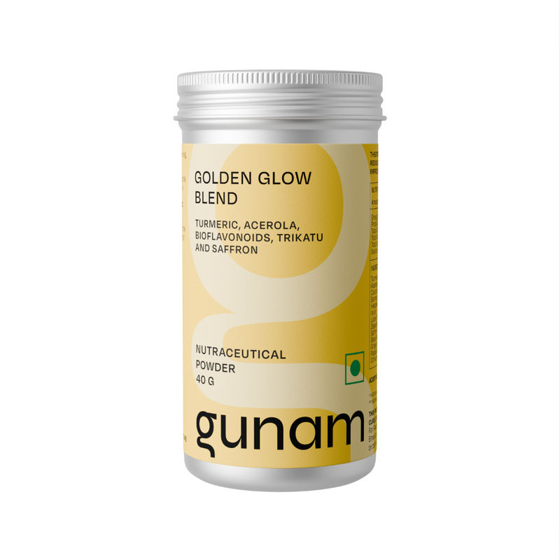 Buy Gunam Golden Glow Blend with Vit C Curcumin & Saffron for Immunity ...