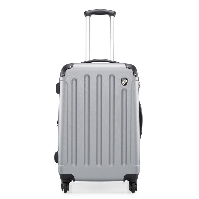 Buy HEYS Revolver Silver Color Polycarbonate Material Hard 21" Cabin ...