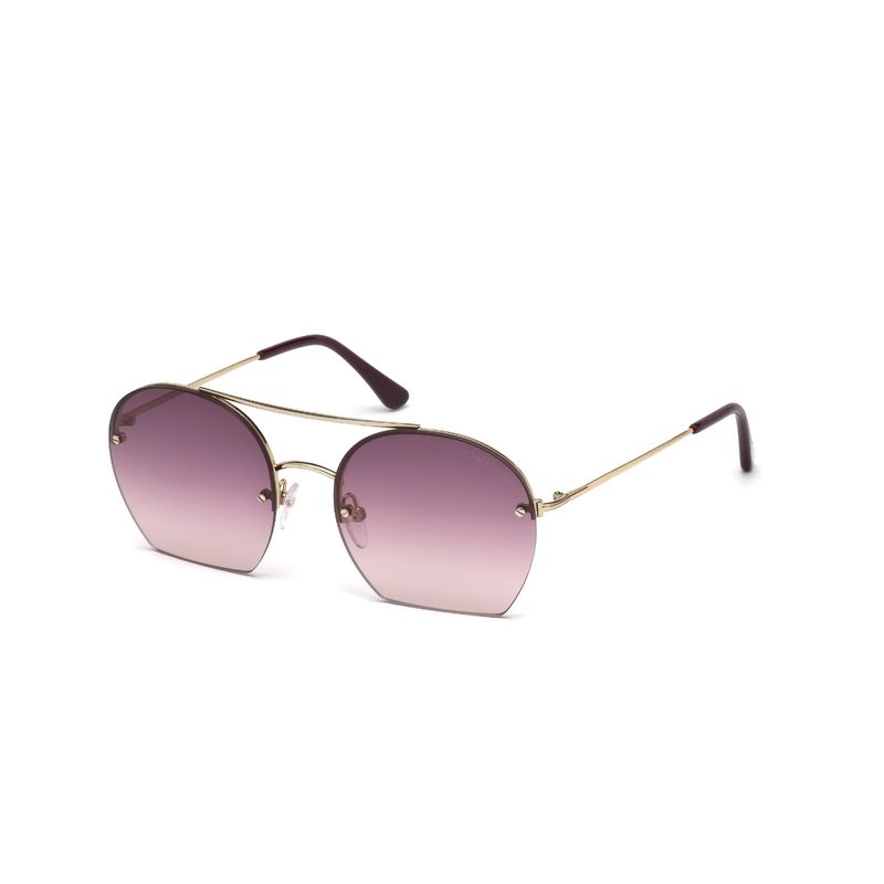 Buy Tom Ford FT0506 55 28z Iconic Bug Eye Shapes In Premium Metal ...