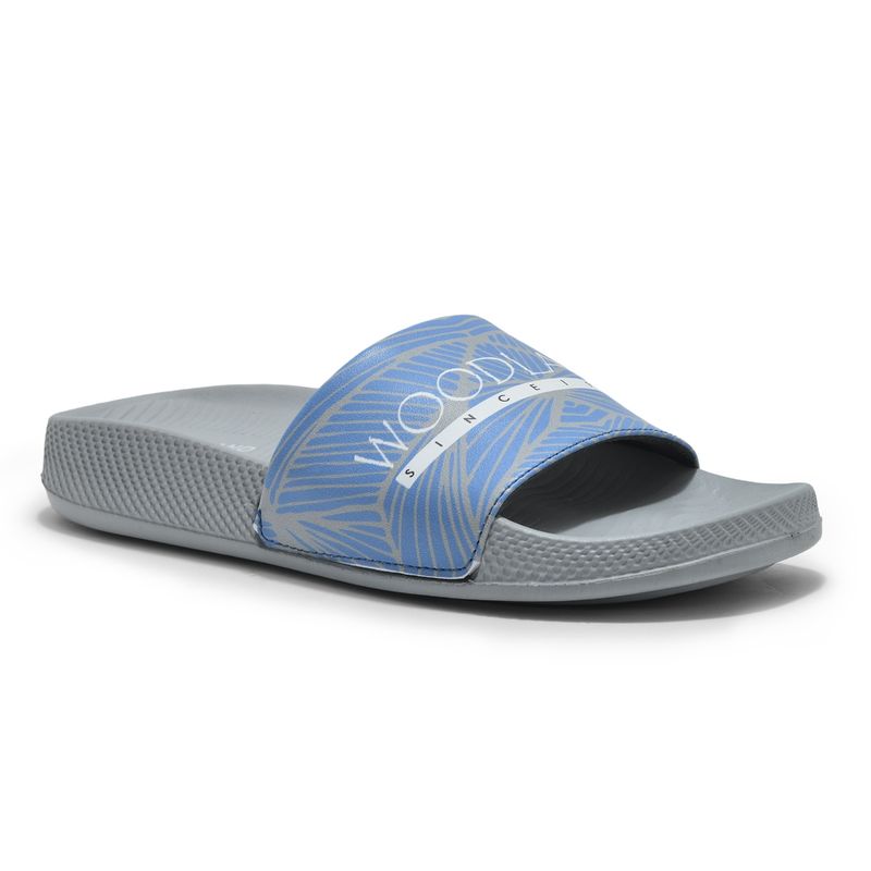 Buy WOODLAND Women's Grey Sliders Online
