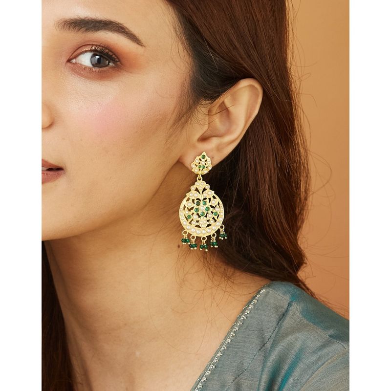 Buy Fabindia Silver Dangler Earrings Online