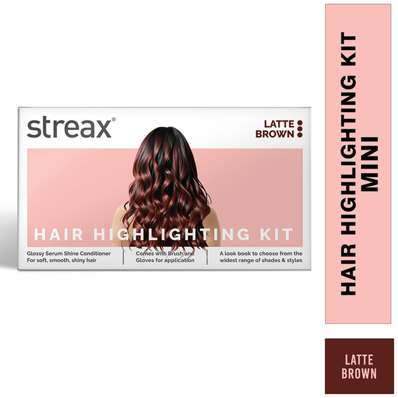Buy Streax Mini Hair Colour Highlight Kit - Plum Purple Online