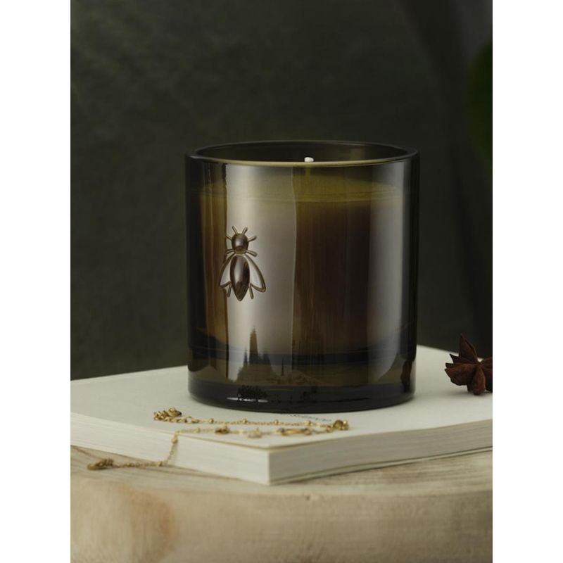 Buy La Rochere Abeille Green Candle Flying Into The Orchard Glass Online