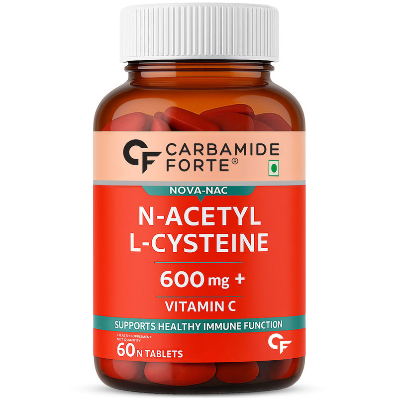 Buy Carbamide Forte N-Acetyl L-Cysteine 600mg With Vitamin C Supports ...