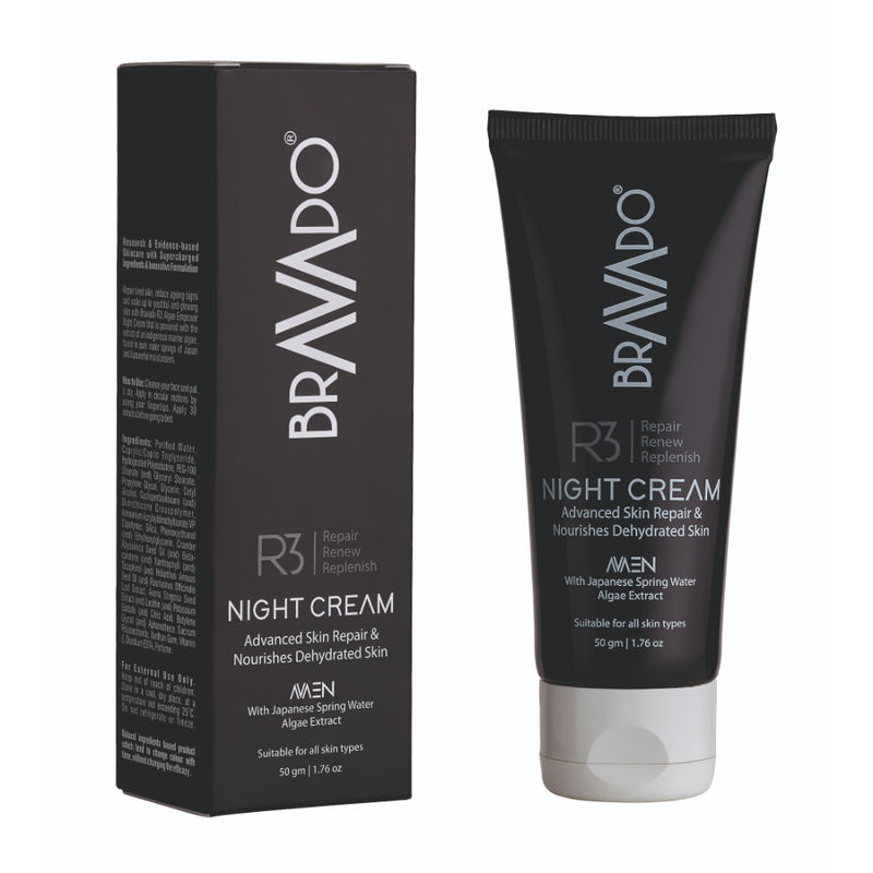Buy BRAVADO R3 Repair Renew Replenish Night Cream Online