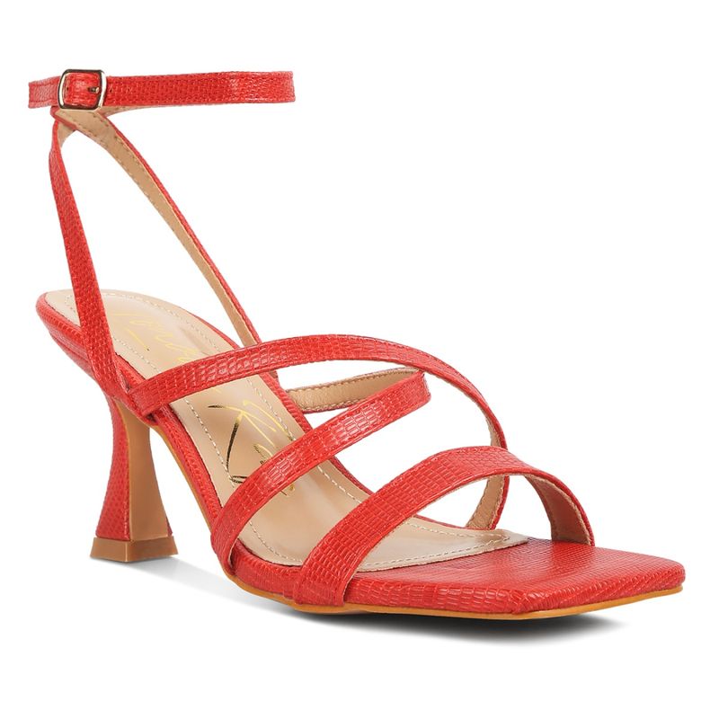 Buy London Rag Red Kitten Heel Sandals Online