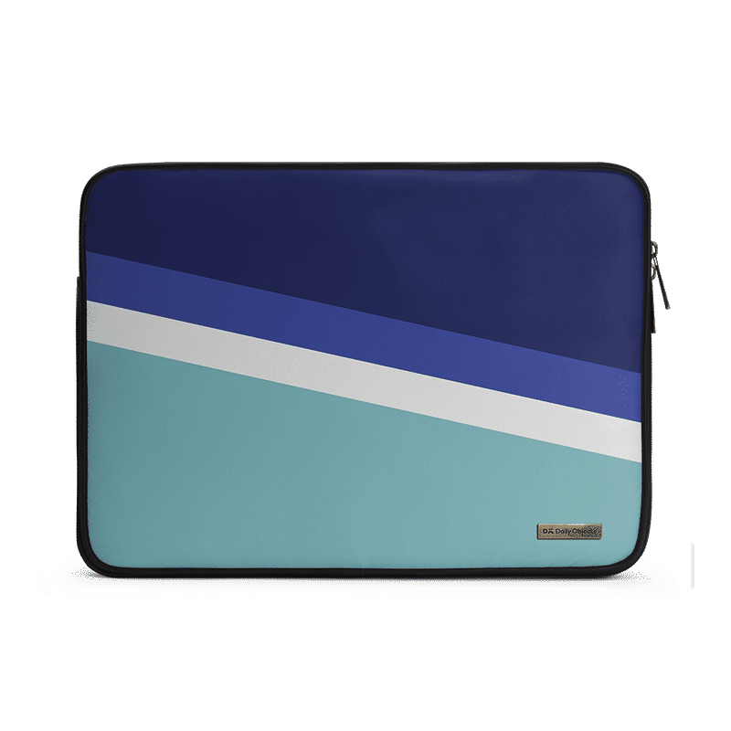 Buy DailyObjects Aqua Angles Zippered Sleeve For Laptop/macbook Online