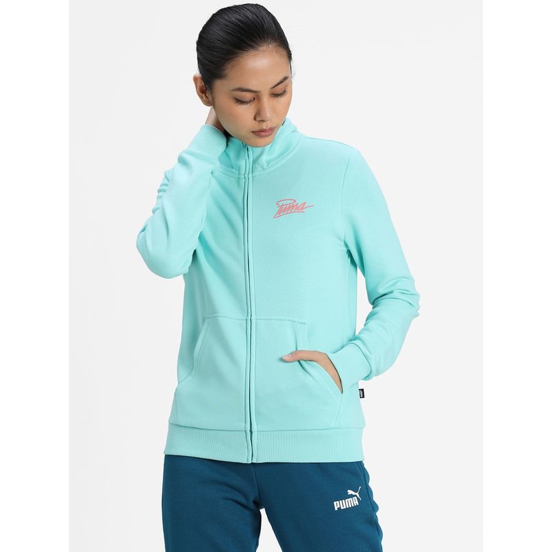 Buy Puma Women Blue Jacket Online