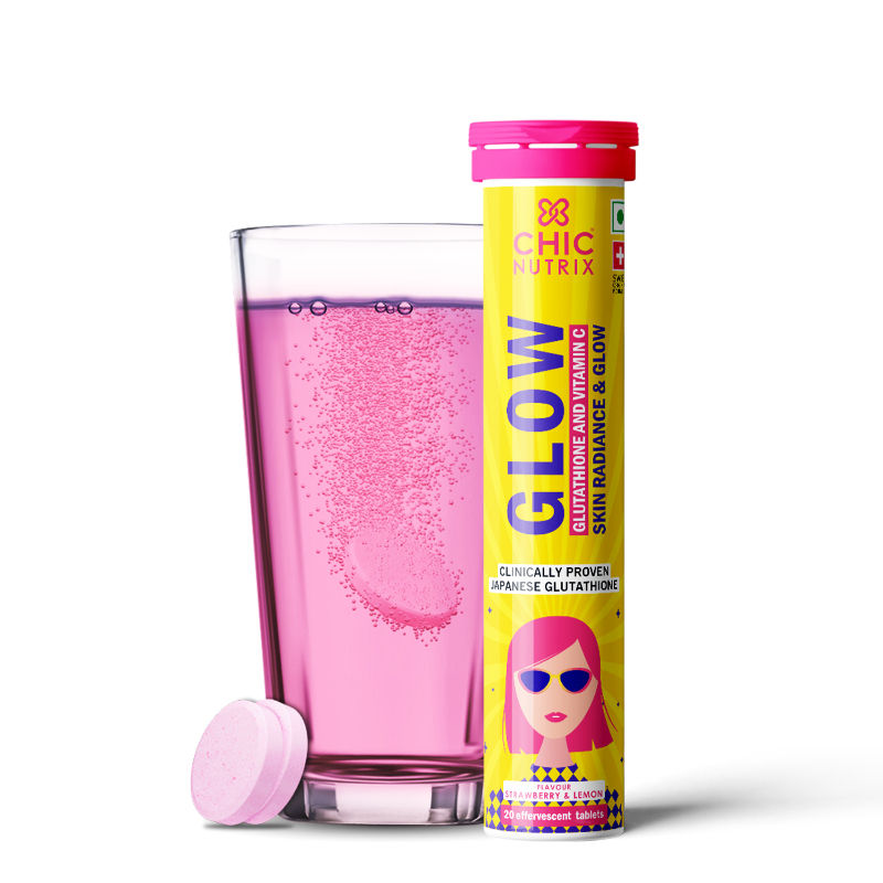 Chicnutrix Glow - Glutathione & Vitamin C - Skin Radiance & Glow ...
