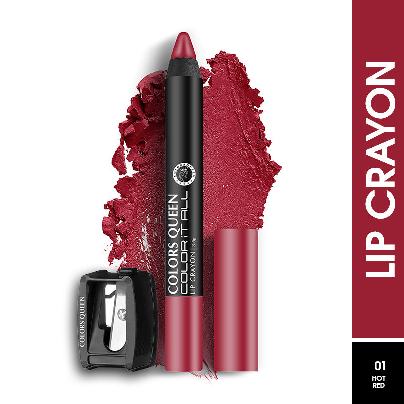 Buy Colors Queen Color It All Non Transfer Matte Lip Crayon Online