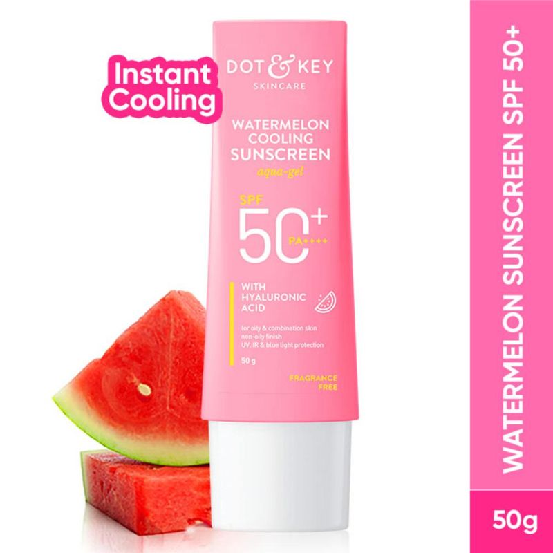 Buy Dot & Key Watermelon & Hyaluronic Face Sunscreen SPF 50 PA+++ - 100 ... Buy Dot & Key Watermelon & Hyaluronic Face Sunscreen SPF 50 PA+++ - 100 ...