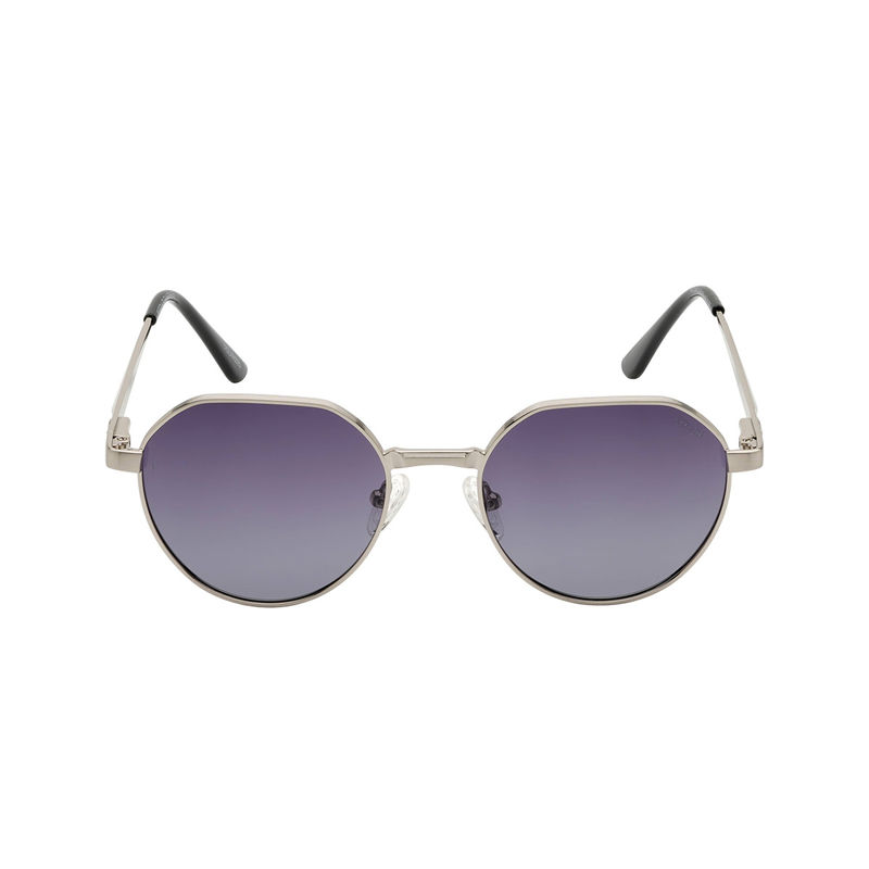 Buy KOSCH ELEMENTE Men Light Grey Sunglasses with Polarised Purple Lens (50) Online