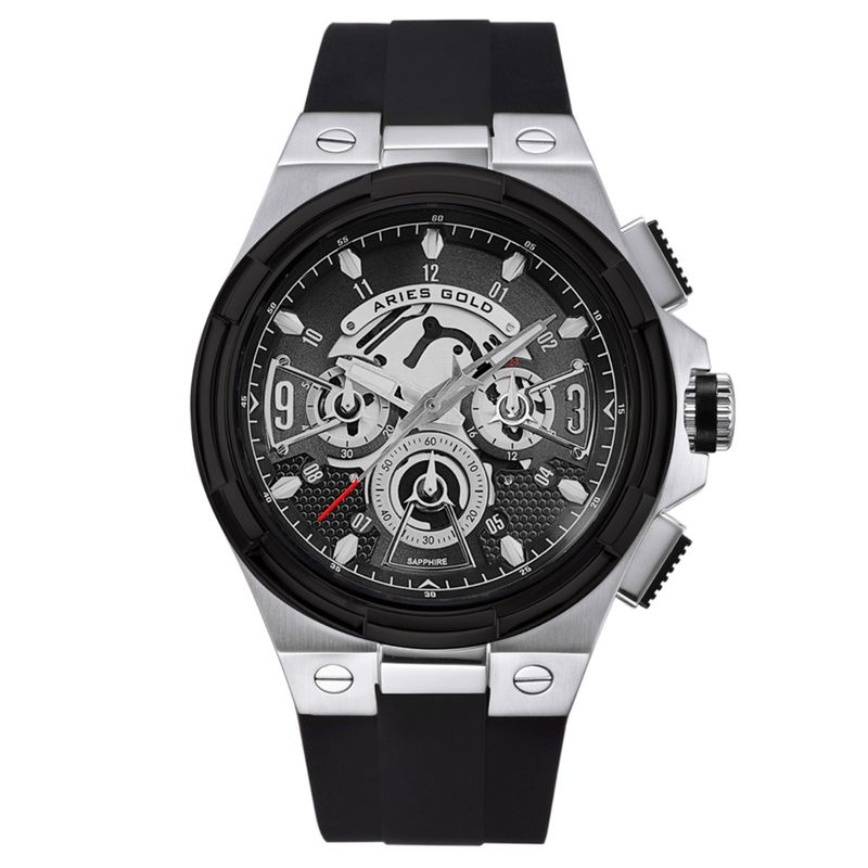 Buy Aries Gold Lightning Chronograph Skeleton Watch With Sapphire Glass ...