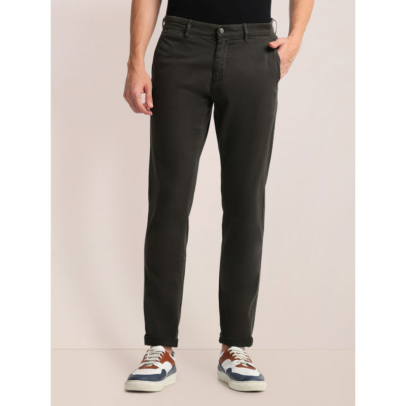 Buy U.S. POLO ASSN. Slim Straight Fit Dobby Chinos Online
