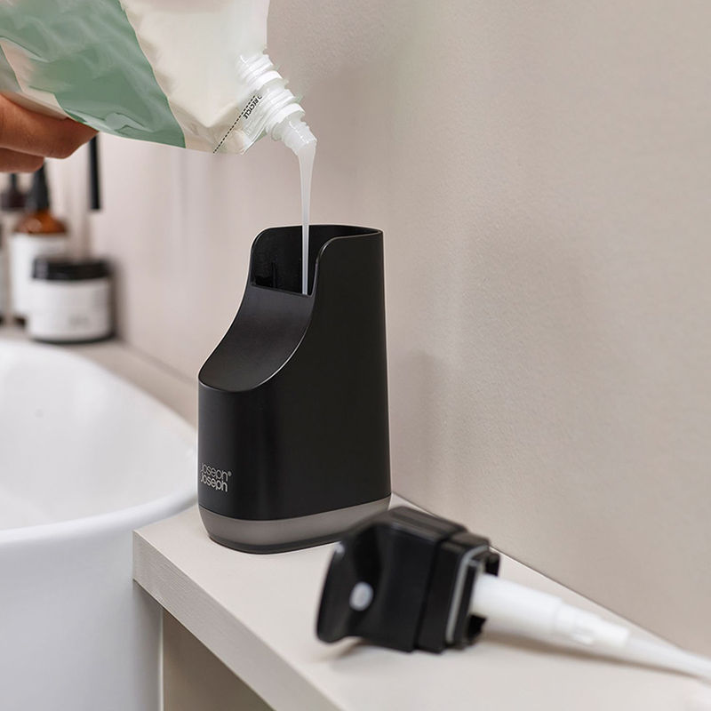 Buy Joseph Joseph Slim Compact Soap Pump with Matt Black Finish Online