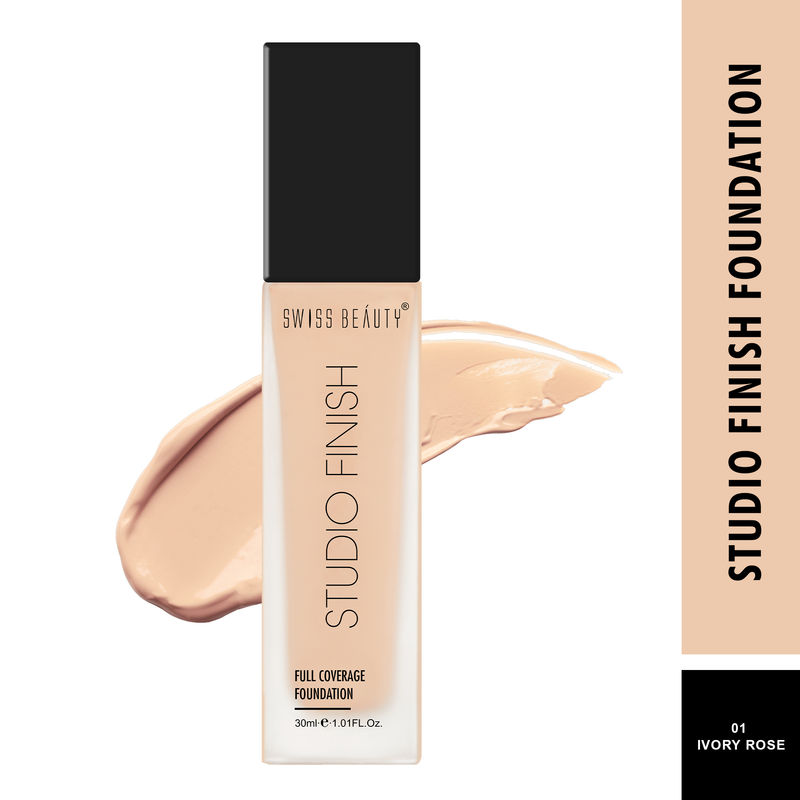 Swiss Beauty Studio Finish Full Coverage Foundation: Buy Swiss Beauty ...