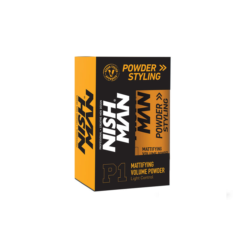 Buy NishMan Mattifying P1 Volume Powder Hair Wax Online