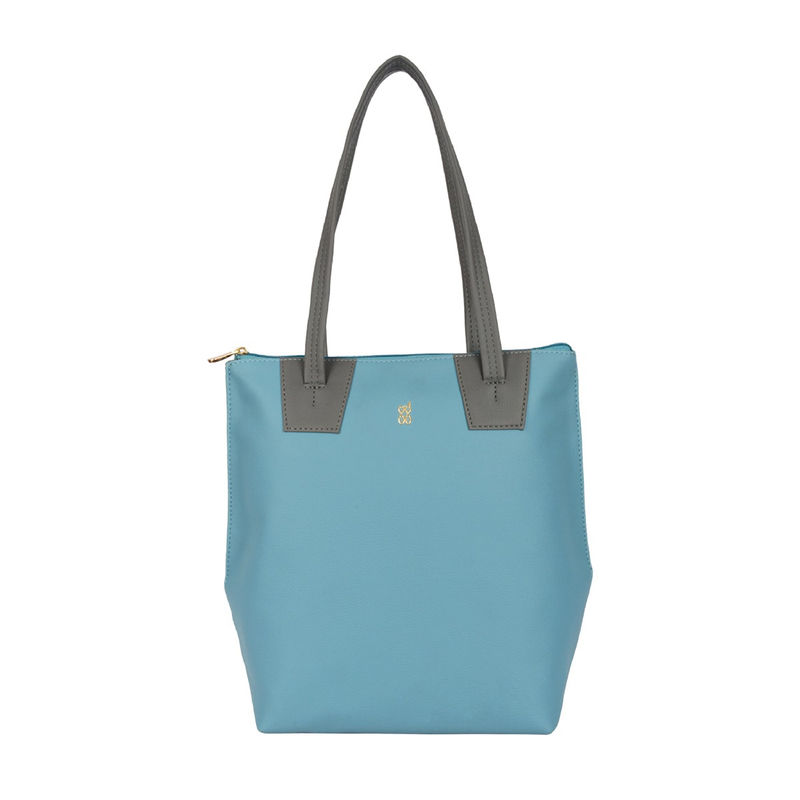 Buy Baggit Fioy Large Blue Tote Handbag Online