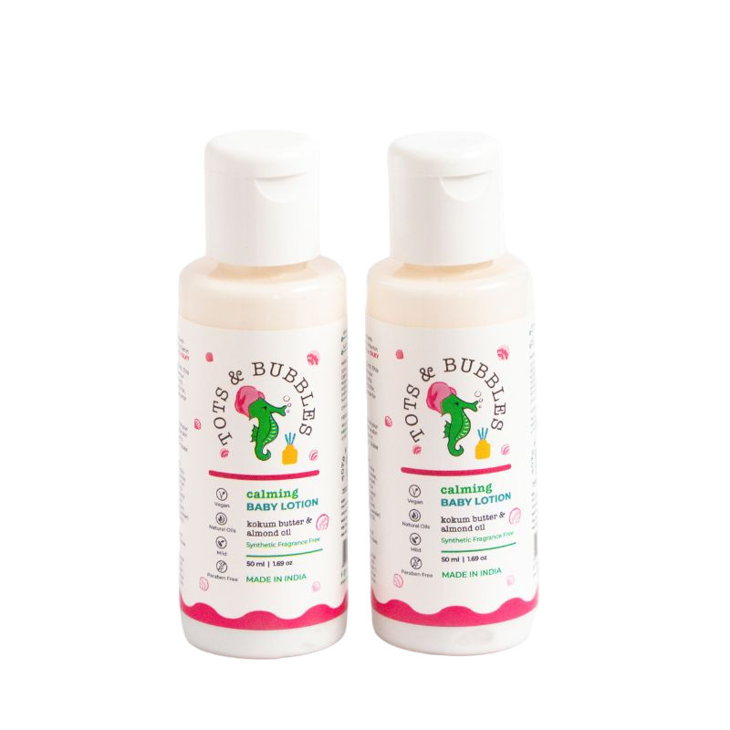 Buy TOTS & BUBBLES Calming Baby Lotion (Set of 2) Online