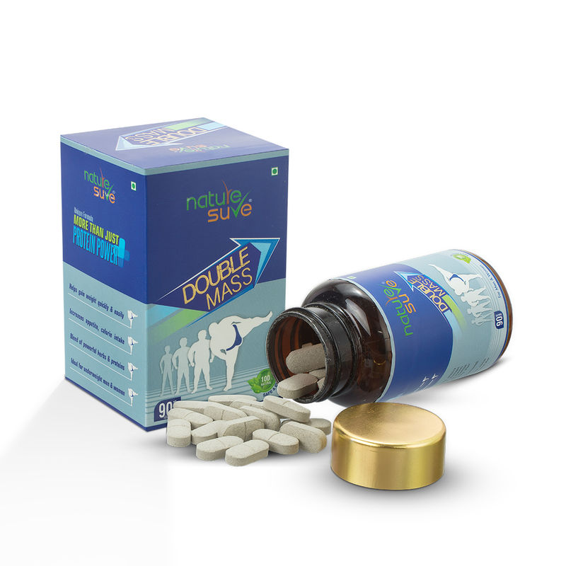 Buy Nature Sure Double Mass Tablets For Men and Women - 1 Pack (90 ...