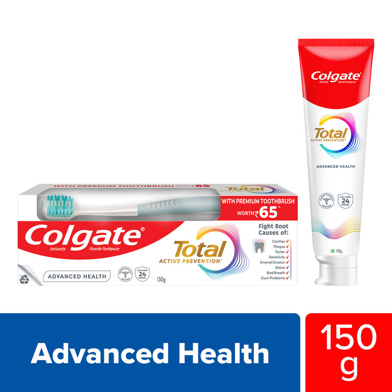 Buy Colgate Total Advanced Health Antibacterial Toothpaste With A ...
