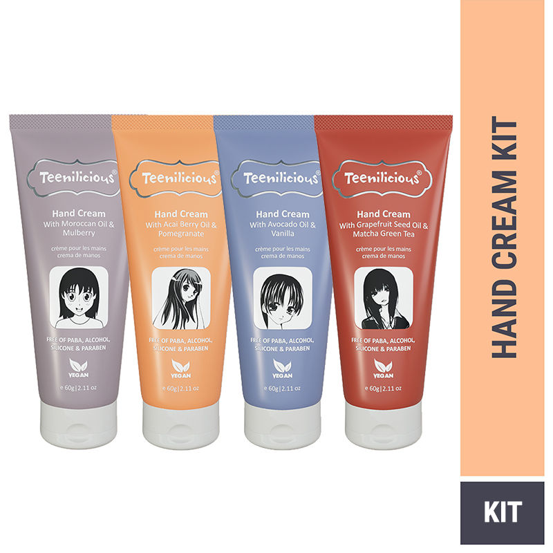 Buy Teenilicious Hand Care Kit For Skin Moisturisation With Shea Butter ...