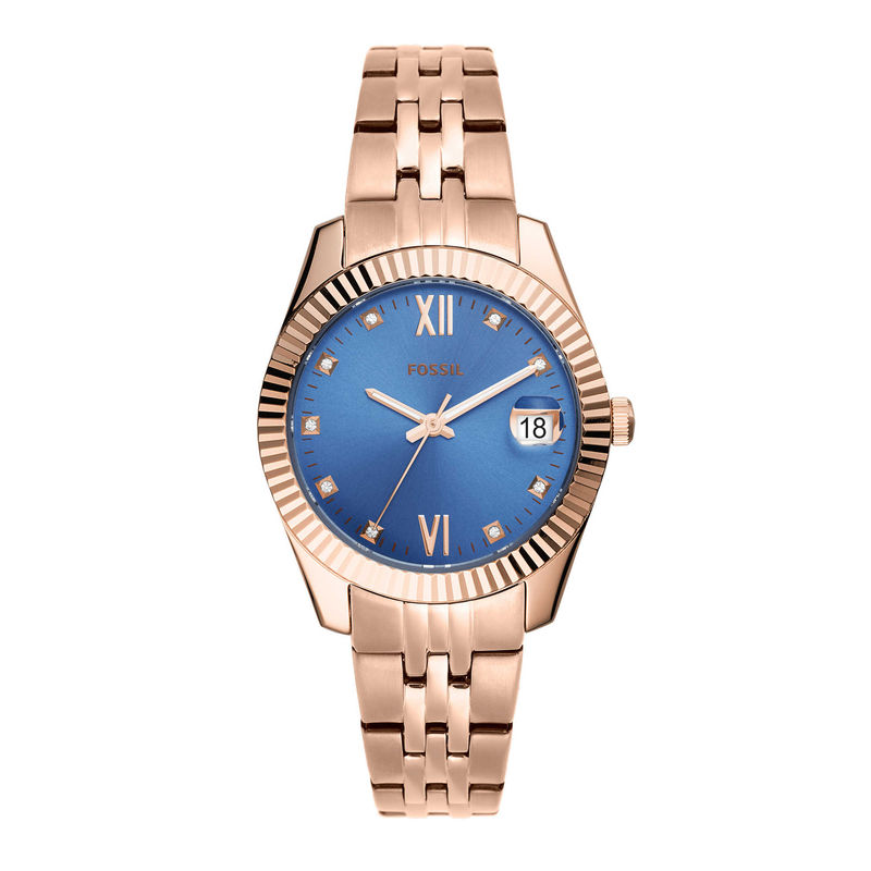Fossil Women's Scarlette Mini Rose Gold Watch ES4901: Buy Fossil Women ...