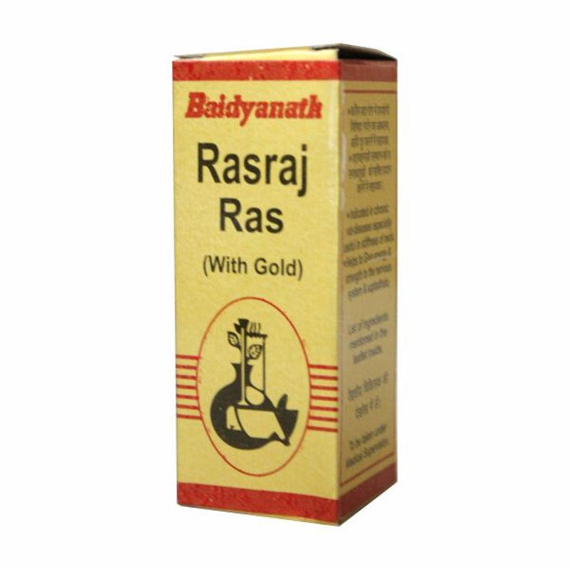 Buy Baidyanath Rasraj Ras Gold Tablet Online