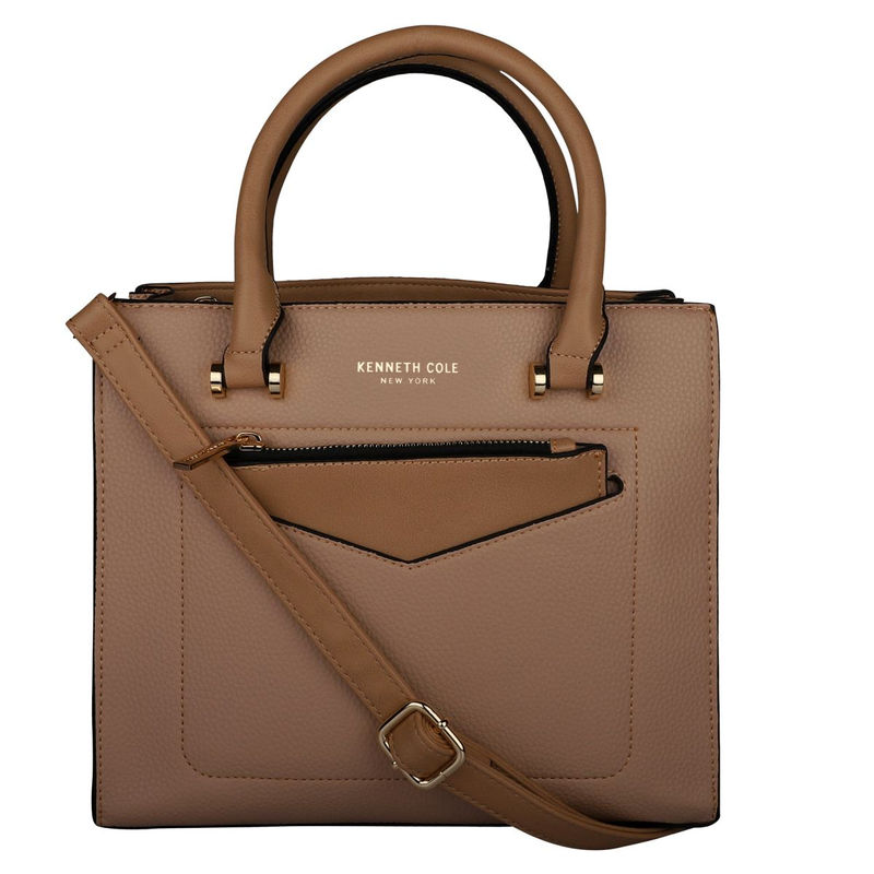 Kenneth Cole Beige Satchel Handbag: Buy Kenneth Cole Beige Satchel ...