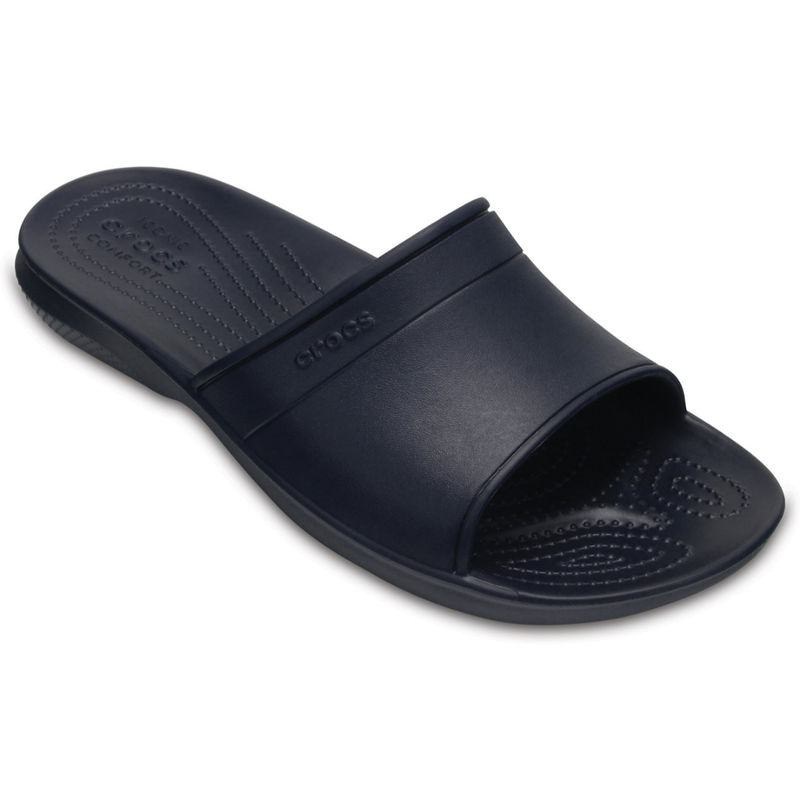 Buy Crocs Classic Blue Unisex Slide (12) Online