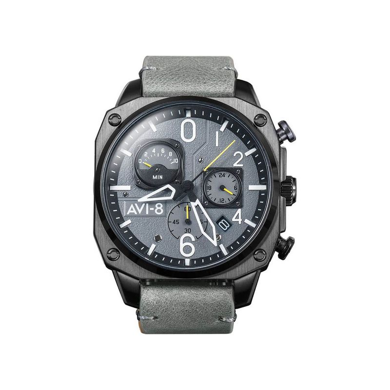 Buy AVI-8 AV-4052-03 Grey Dial Analog Watch For Men Online