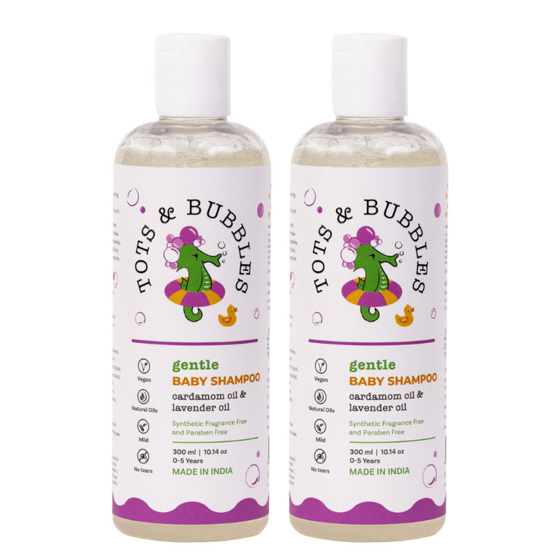 Buy TOTS & BUBBLES Gentle Baby Shampoo (Set of 2) Online