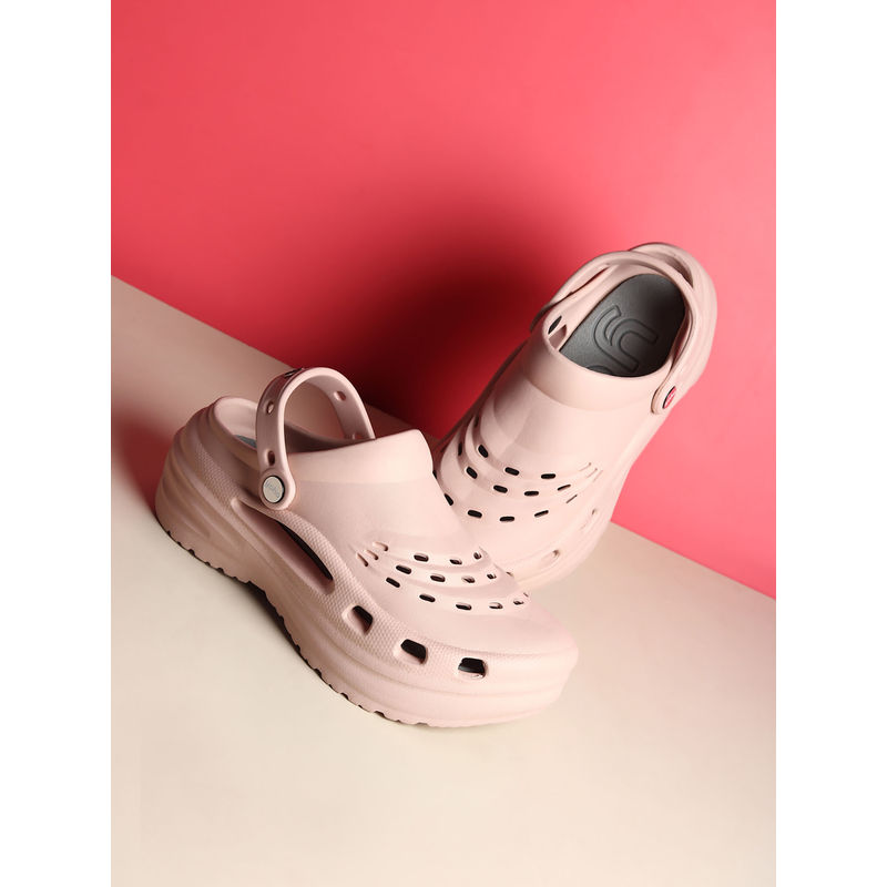 Buy Yoho Jumbo Clogs for Women Pink Online
